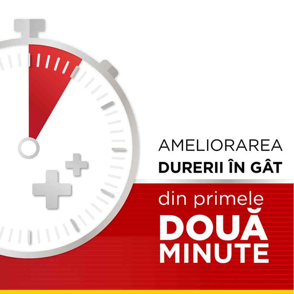 Strepsils Intensiv Miere și Lămâie | Pastile Strepsils