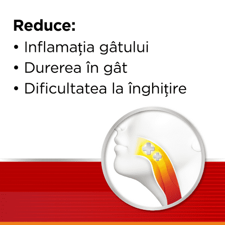 Strepsils Intensiv Miere și Lămâie | Pastile Strepsils