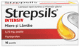 Strepsils Intensiv Miere și Lămâie | Pastile Strepsils