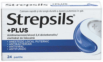 Strepsils Plus
